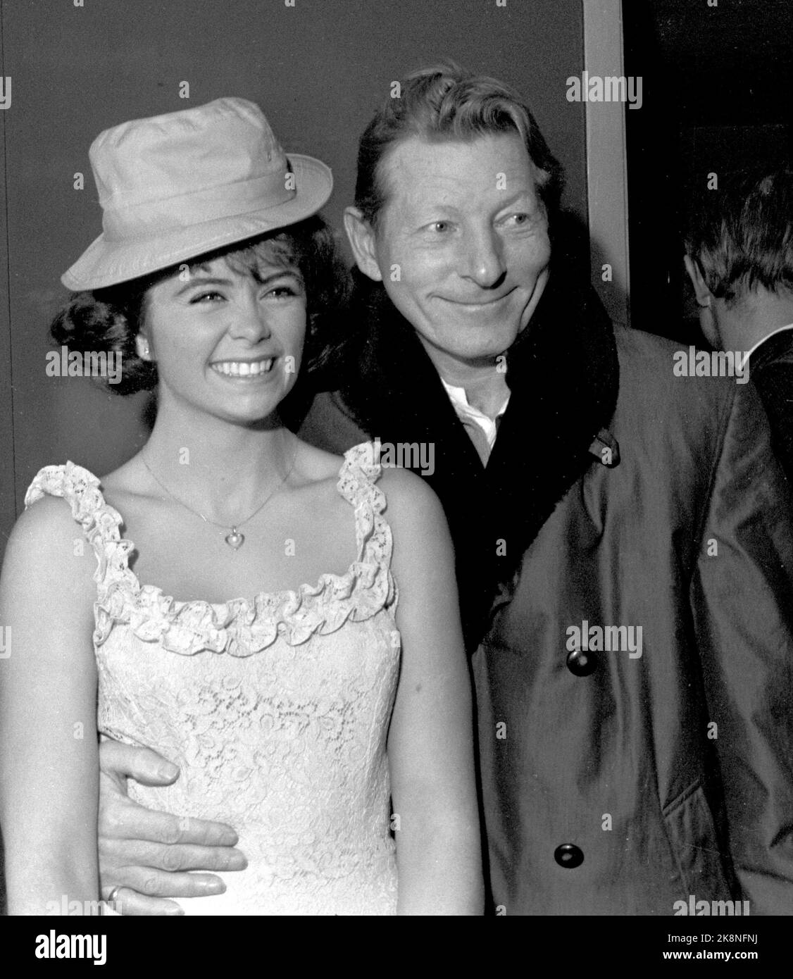 Oslo 1965 - Wenche Myhre and Danny Kaye. Kaye performed in the Opera in ...