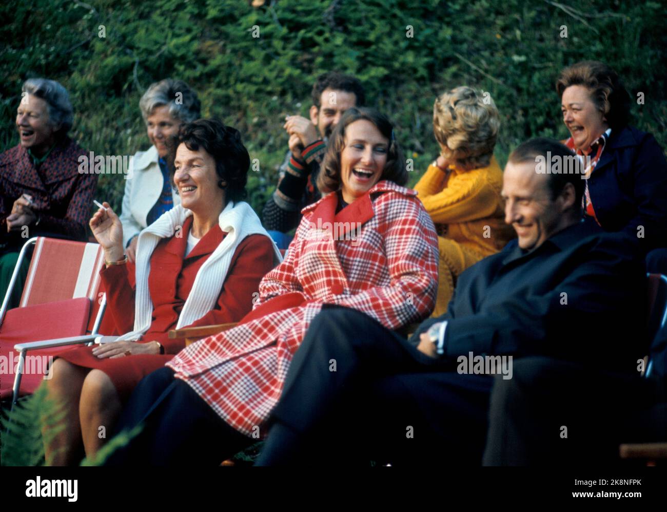Crown princess sonja and crown prince harald ler photo hi-res stock ...