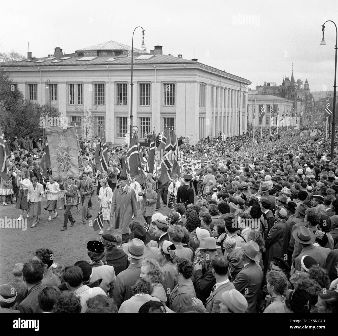 Oslo 19570517 May 17 The celebration in Oslo became a rather cool ...