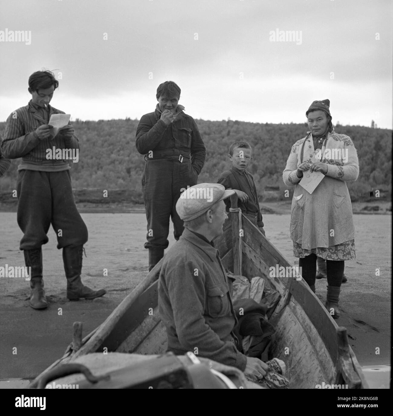 Tanaelva Sept. 1946 daily life in Northern Norway after World War II ...