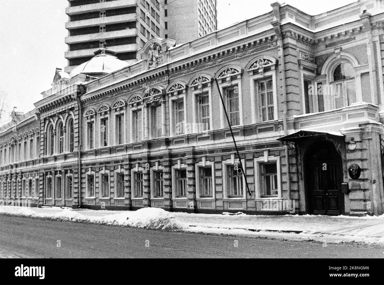 1983 soviet embassy Black and White Stock Photos & Images - Alamy
