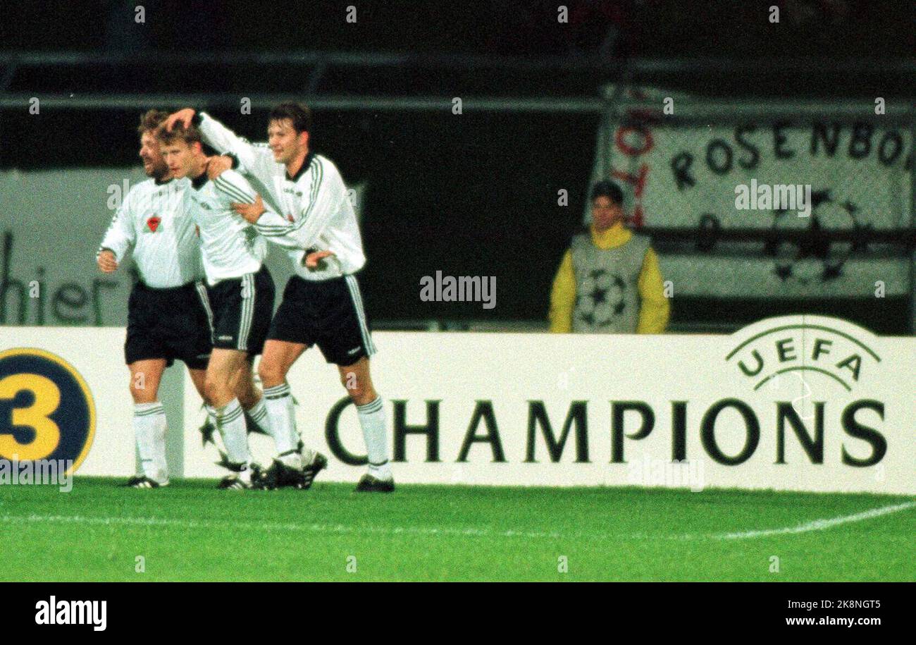 Trondheim, Lerkendal Stadium, Champions League, Rosenborg vs ...