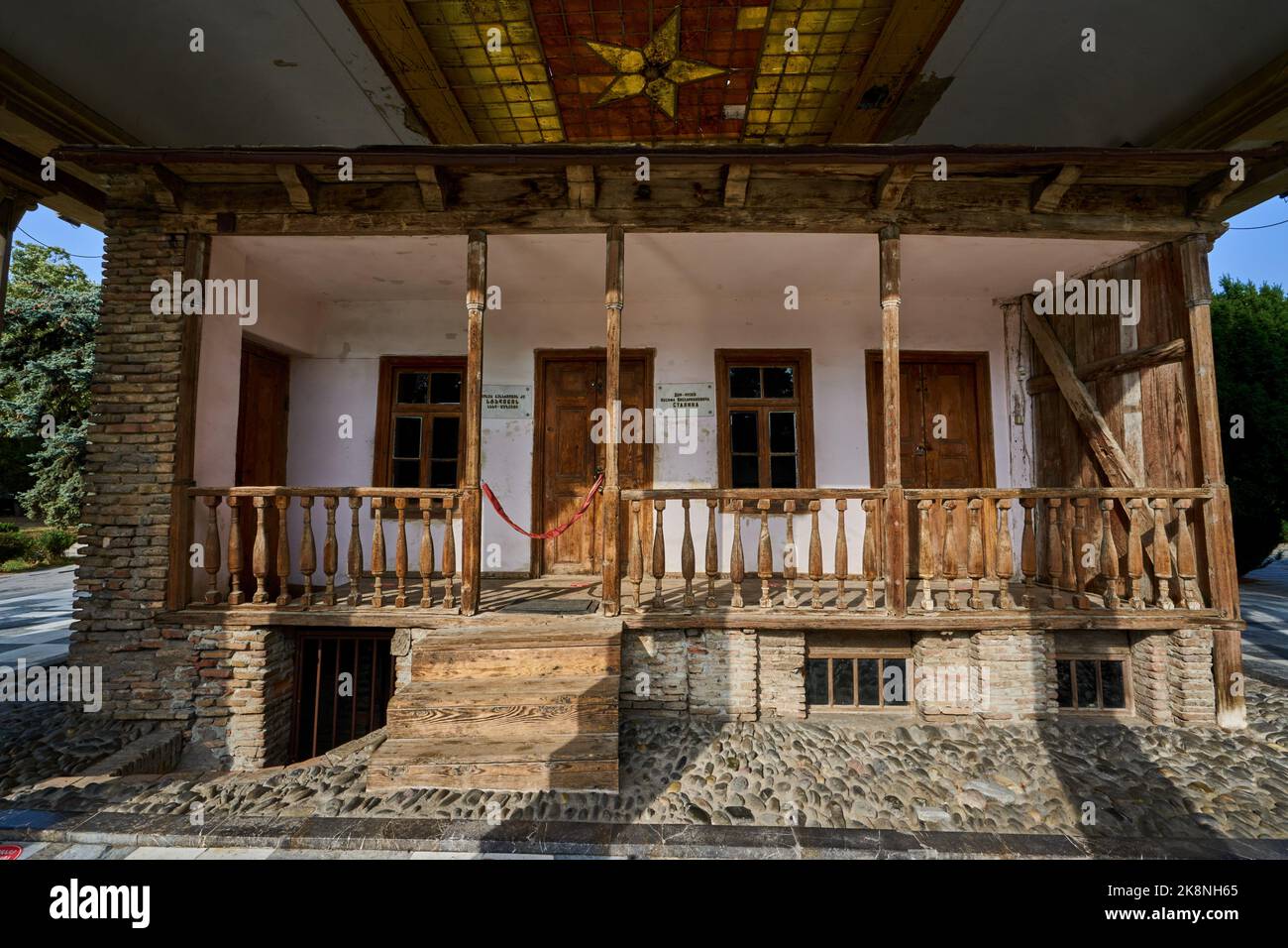Geburtshaus von Josef Stalin, sowjetischer Diktator und Gewaltherrscher ...