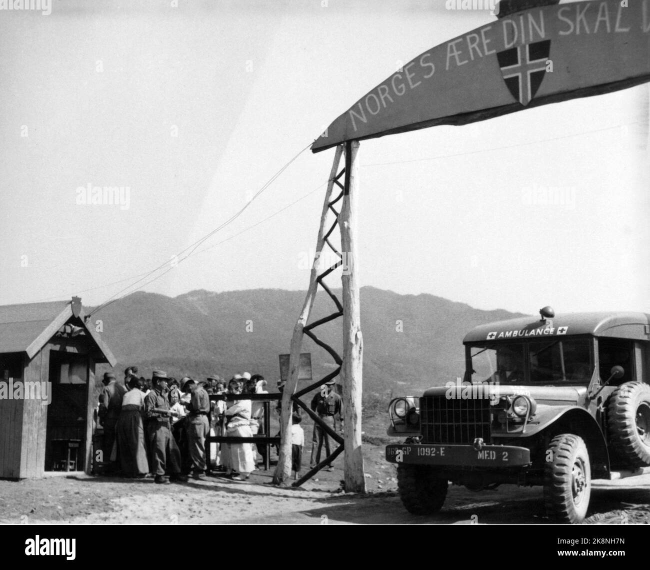 Ntb archive ntb hospital war flag hi-res stock photography and images ...