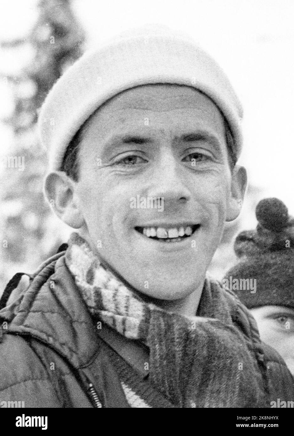 Ntb ski jump alone Black and White Stock Photos & Images - Alamy