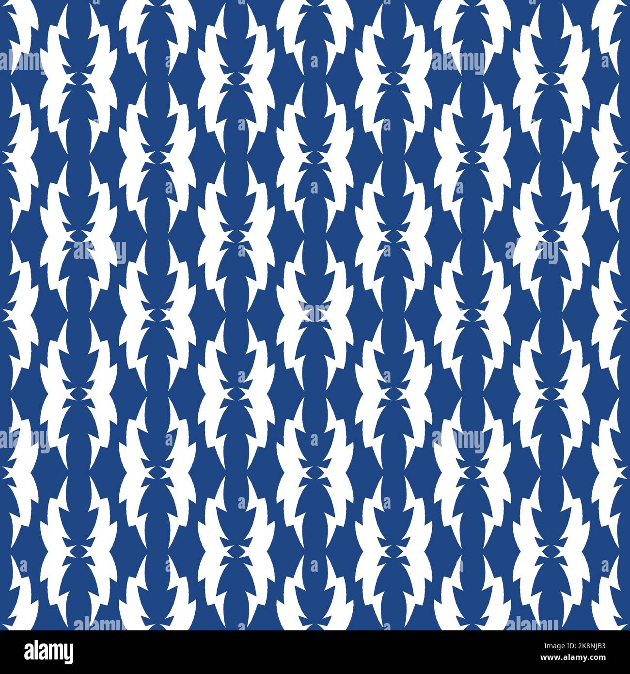 Seamless pattern in trendy blue color. Classic Blue Color of the Year ...