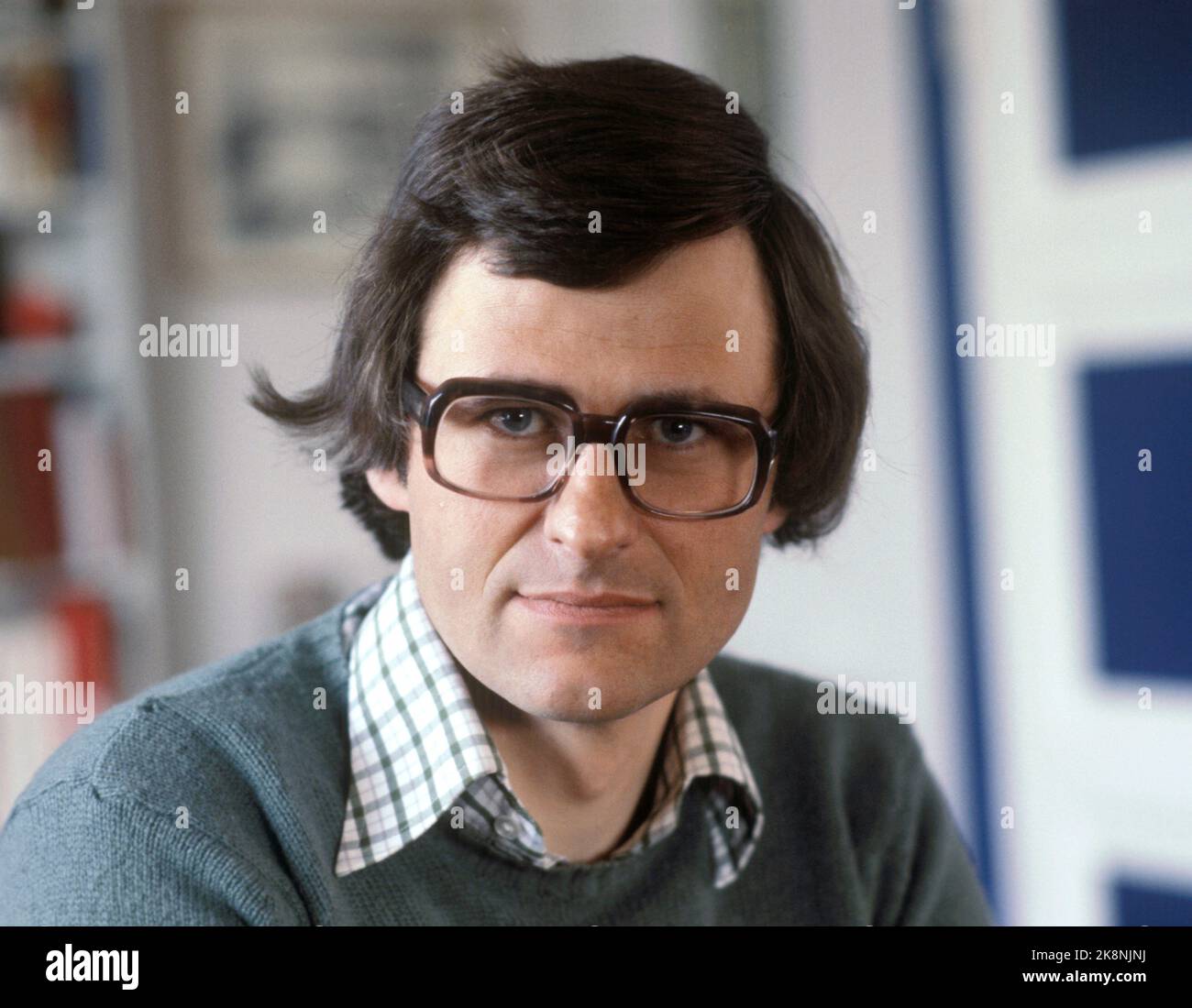 Oslo 19780404 priest and former nrk employed helge dietrichson photo hi ...
