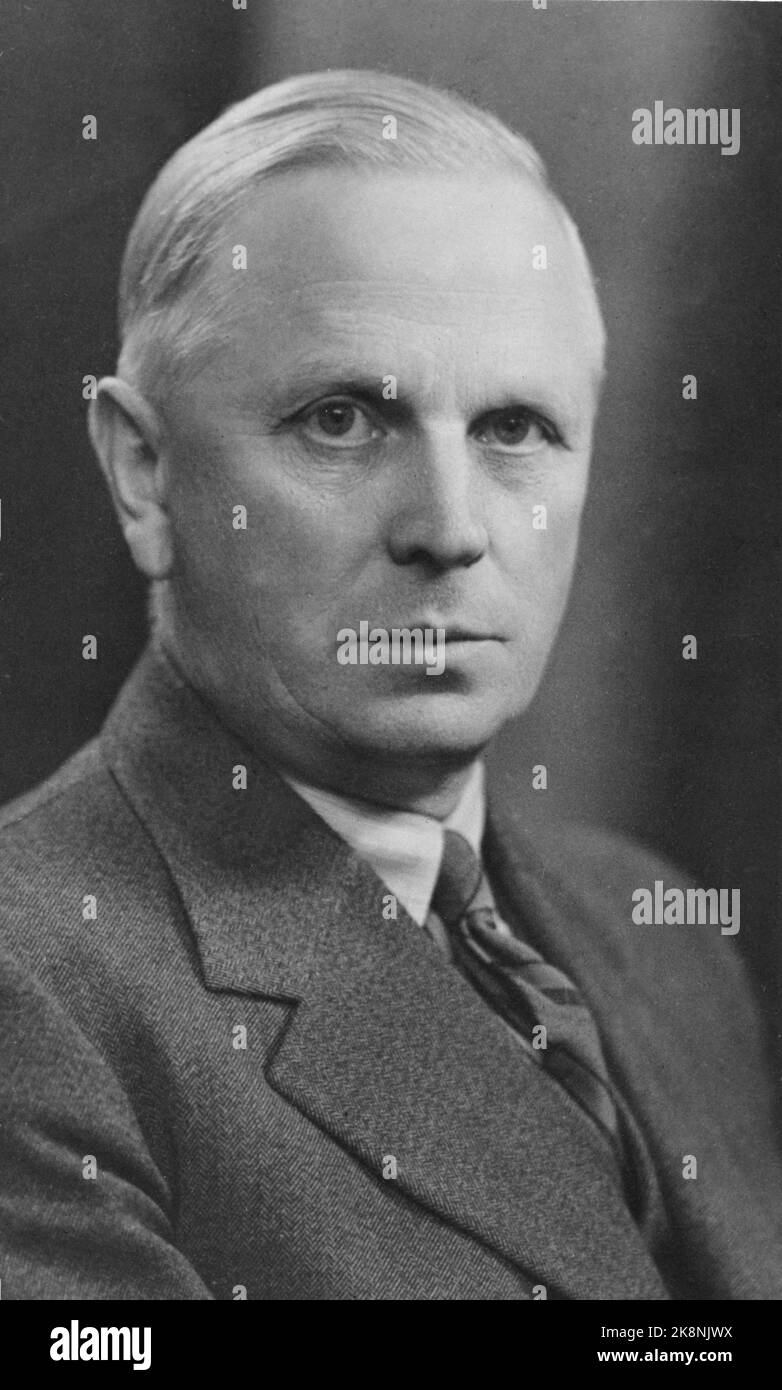 1940 county governor alfred ihlen hi-res stock photography and images - Alamy