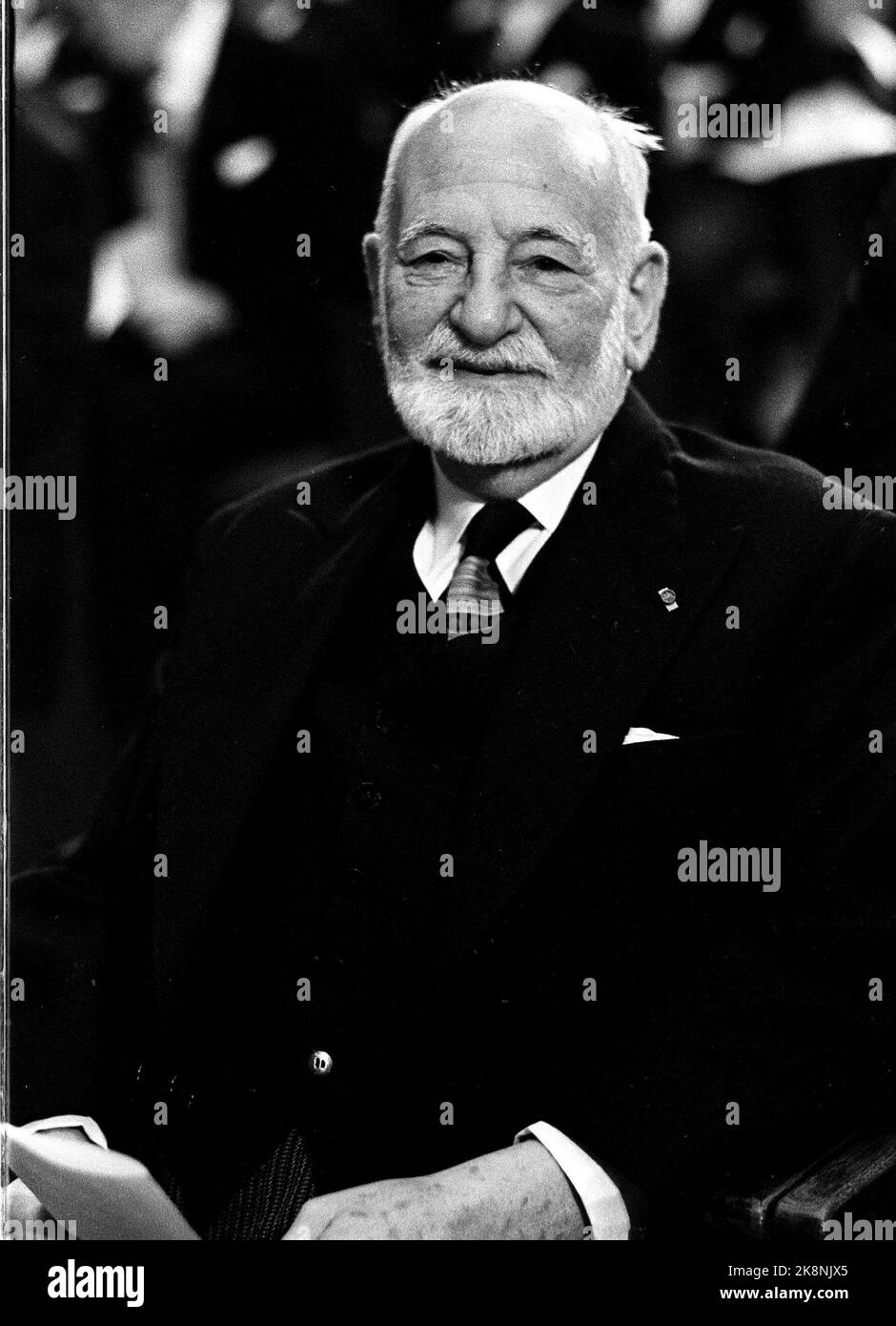 Oslo 19681210 the peace prize hi-res stock photography and images - Alamy