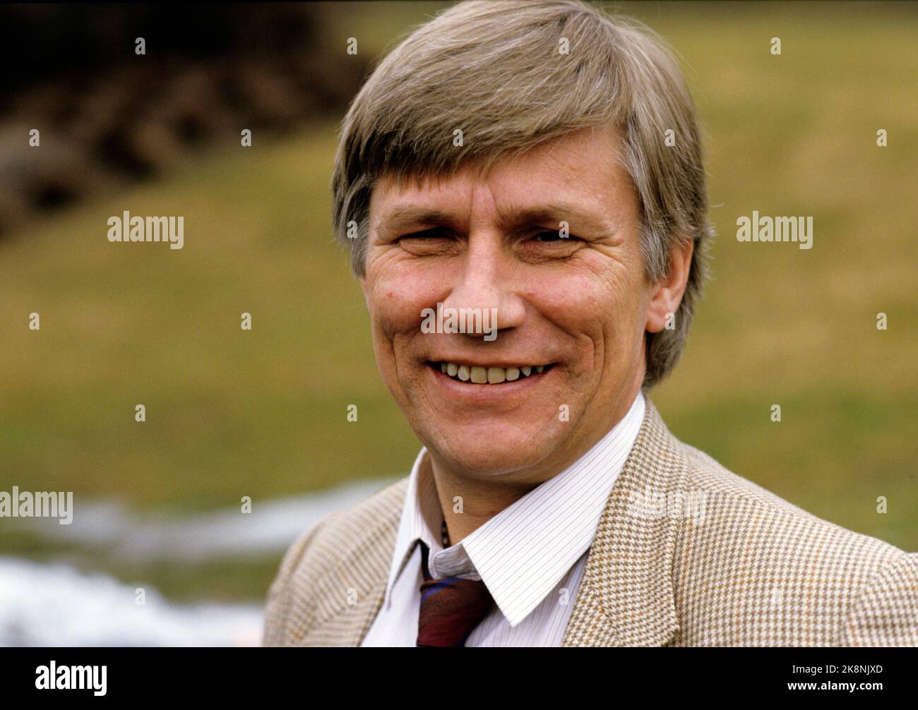 Oslo 19840427 nrk employee fritz nilsen photo hi-res stock photography and images - Alamy