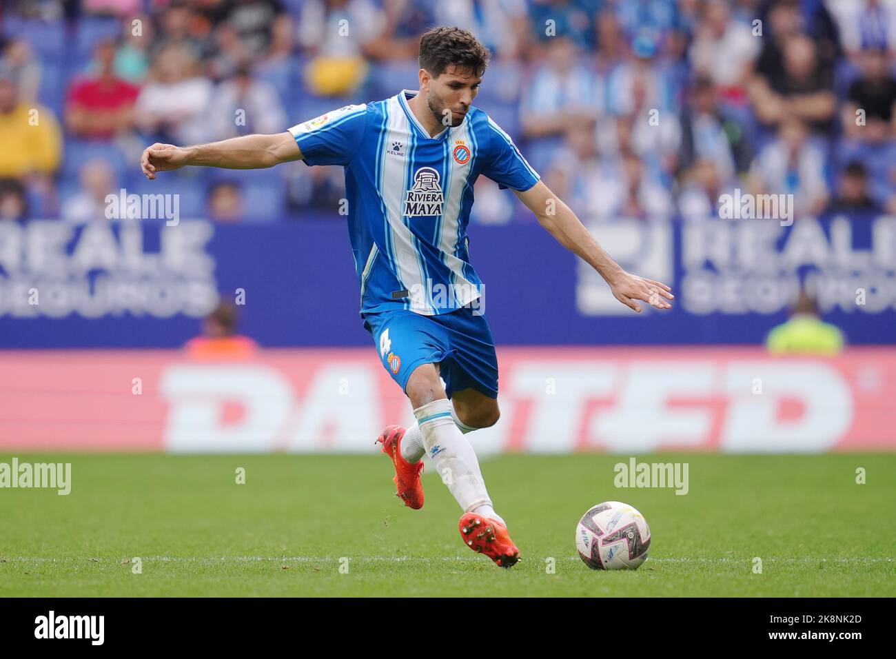 Leandro Cabrera of RCD Espanyol during the La Liga match between RCD ...