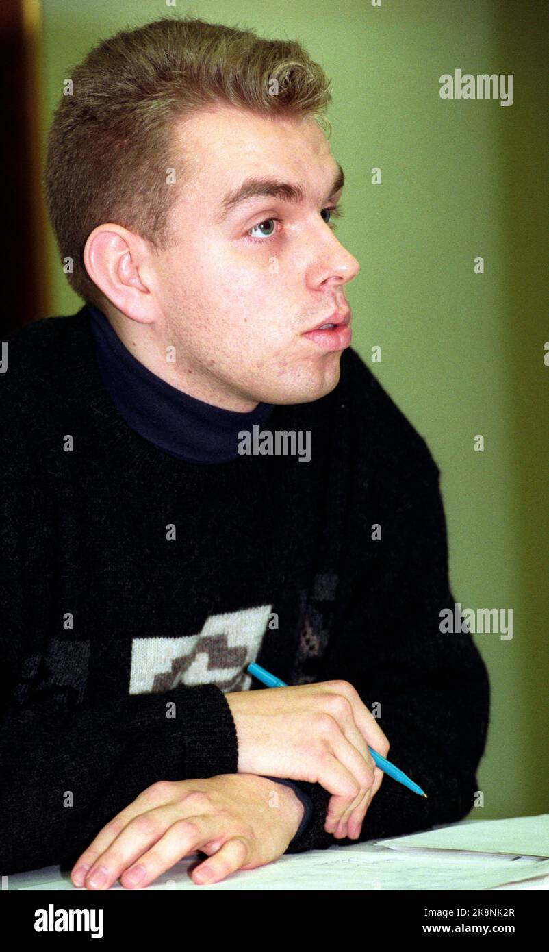 Oslo 19930209 halvard ingebrigtsen hi-res stock photography and images ...
