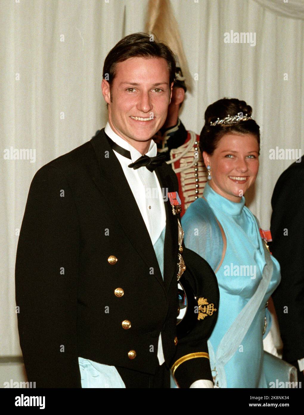 Copenhagen. Royal wedding in Denmark. Prince Joachim marries Alexandra ...