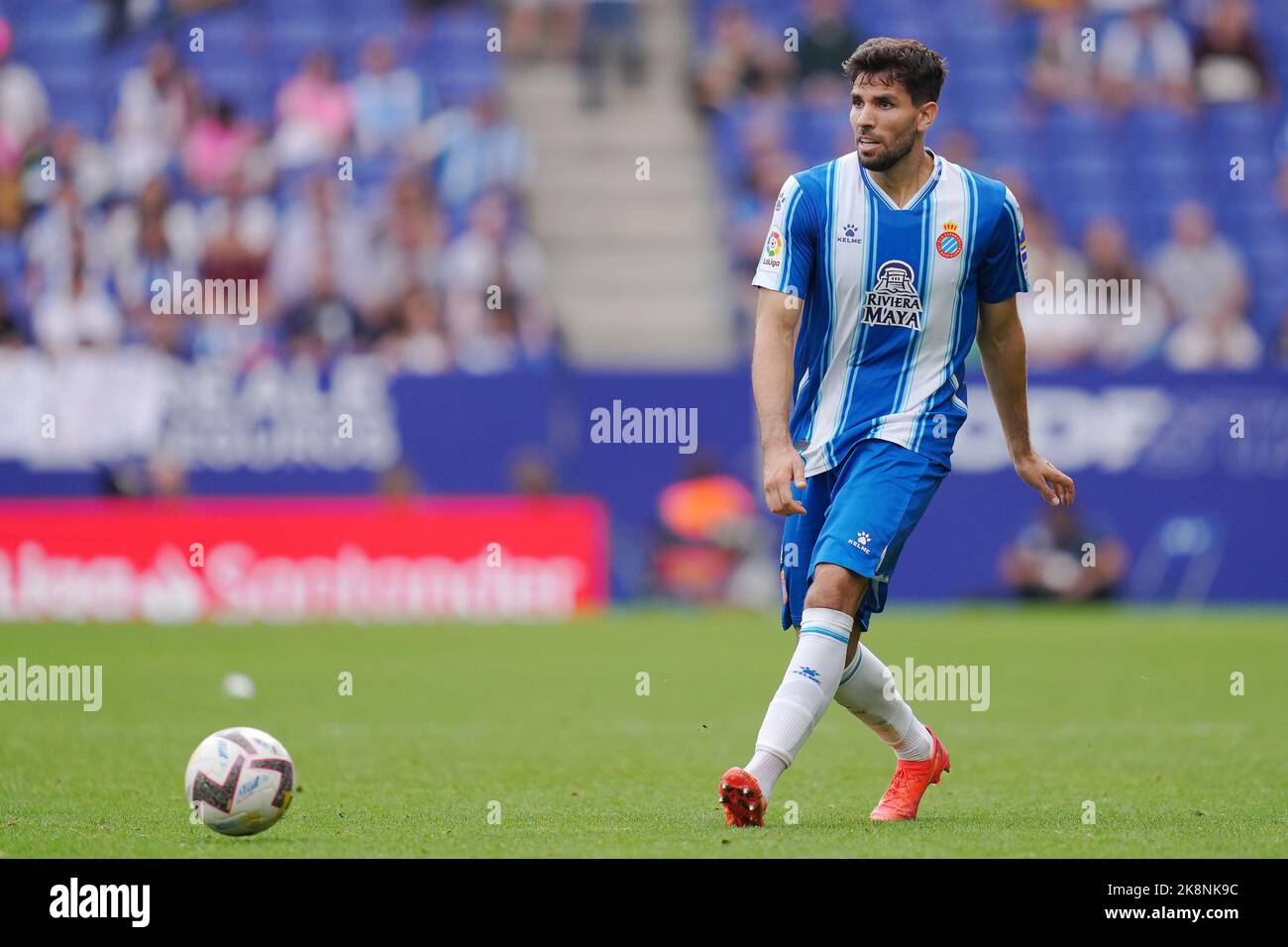 Leandro Cabrera of RCD Espanyol during the La Liga match between RCD ...