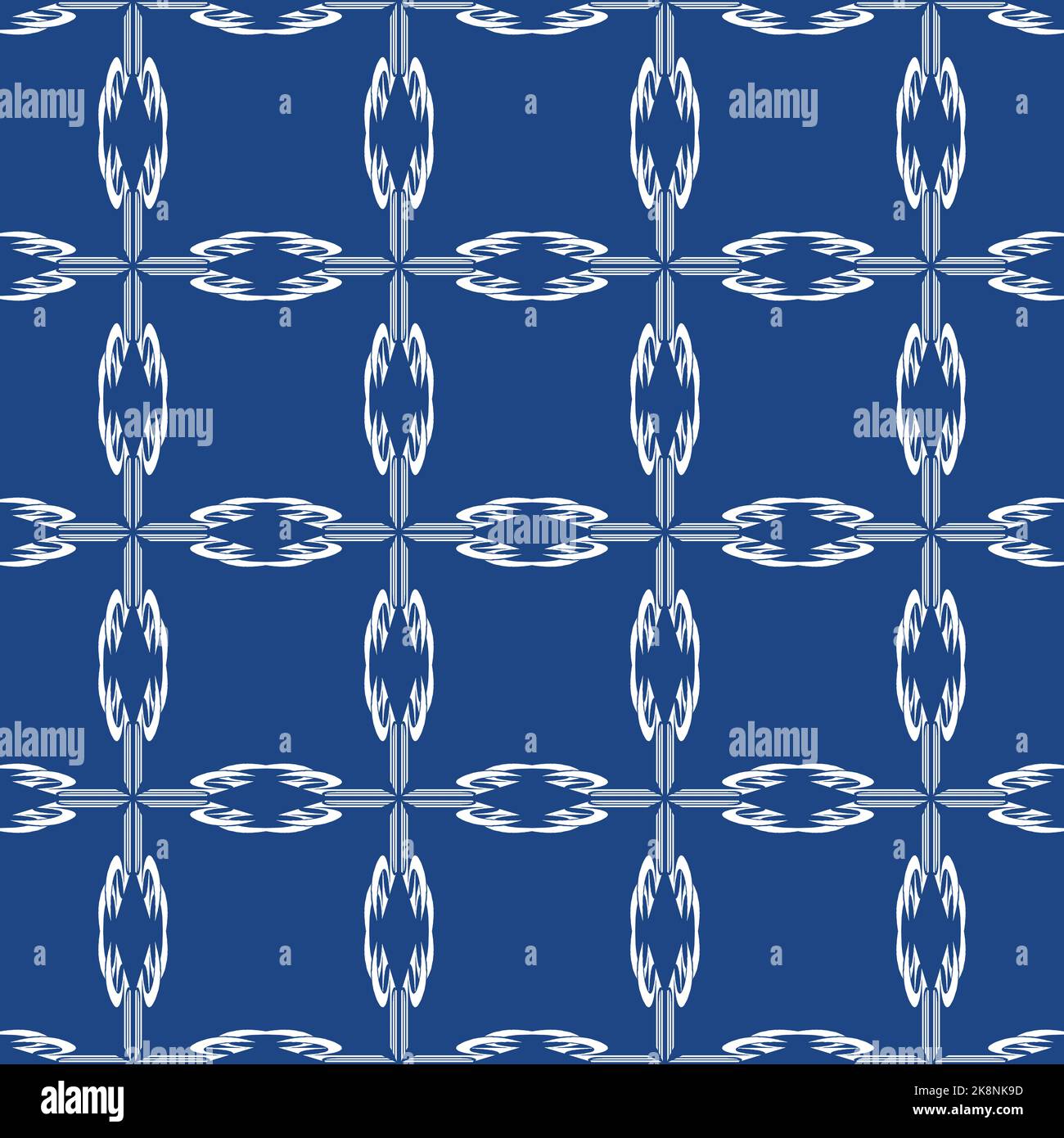 Seamless pattern in trendy blue color. Classic Blue Color of the Year ...
