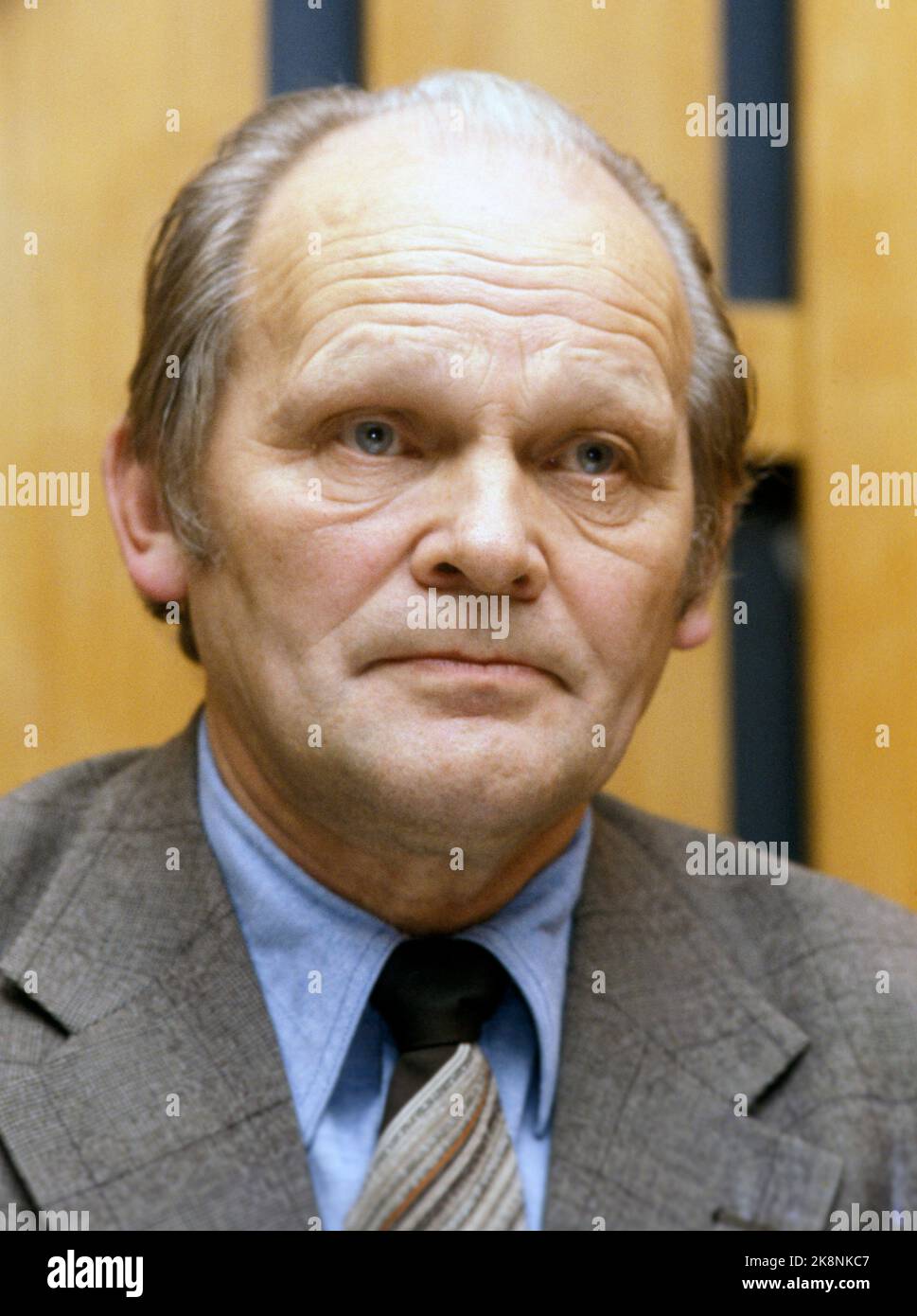 Chairman of the norwegian communist party photo hi-res stock ...