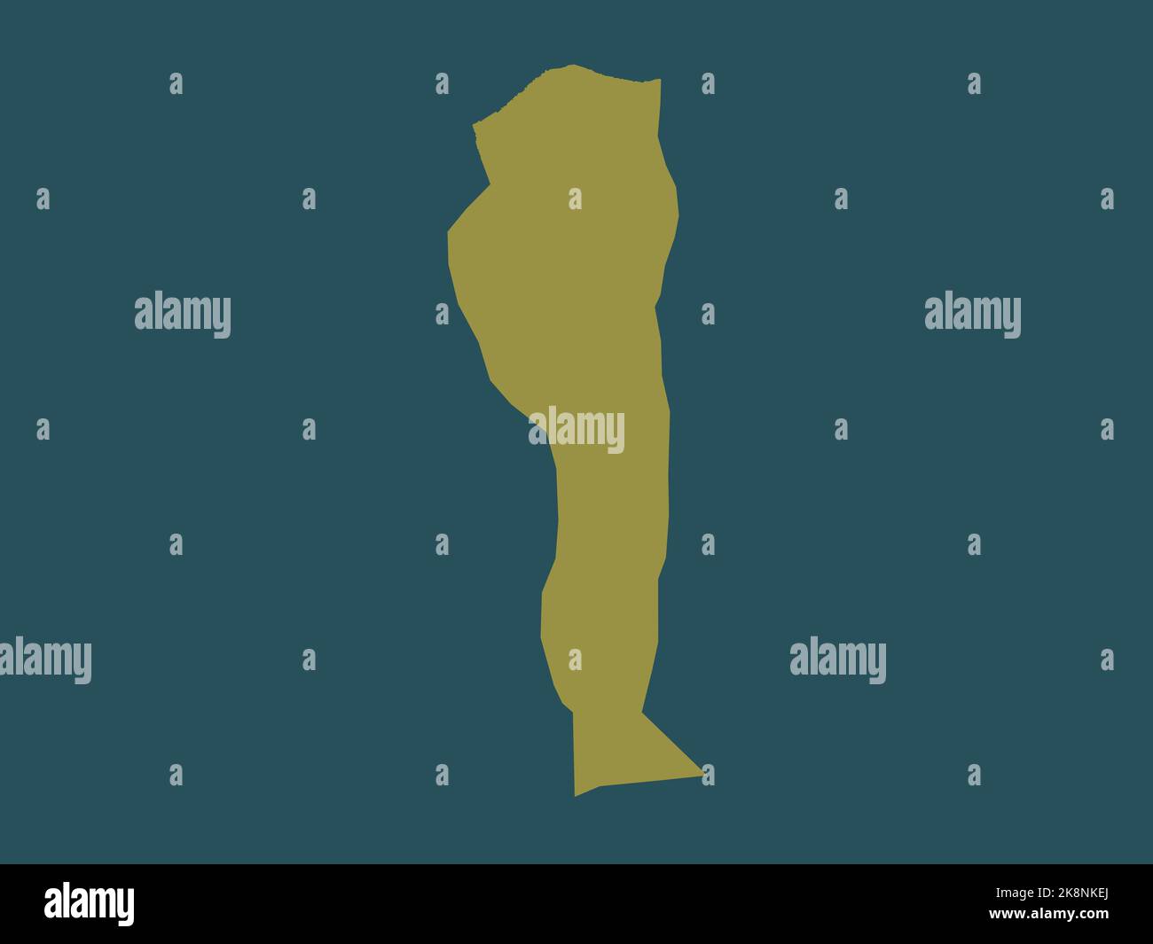 Al jabal al akhdar outline map hi-res stock photography and images - Alamy