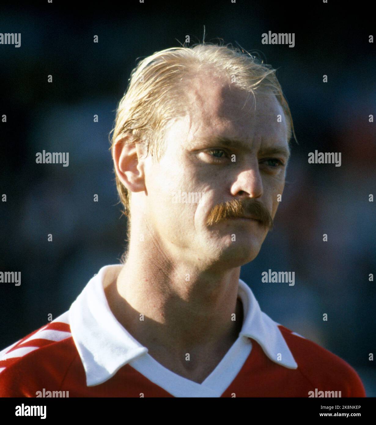 Oslo 1983: Player portraits football players. Picture: Per Hendriksen ...