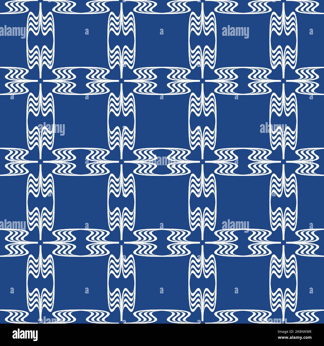 Seamless pattern in trendy blue color. Classic Blue Color of the Year ...