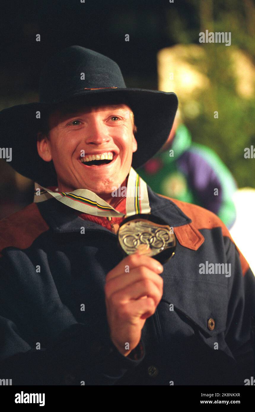 Tor richardsen ntb alpine happiness olympics slalom hi-res stock ...