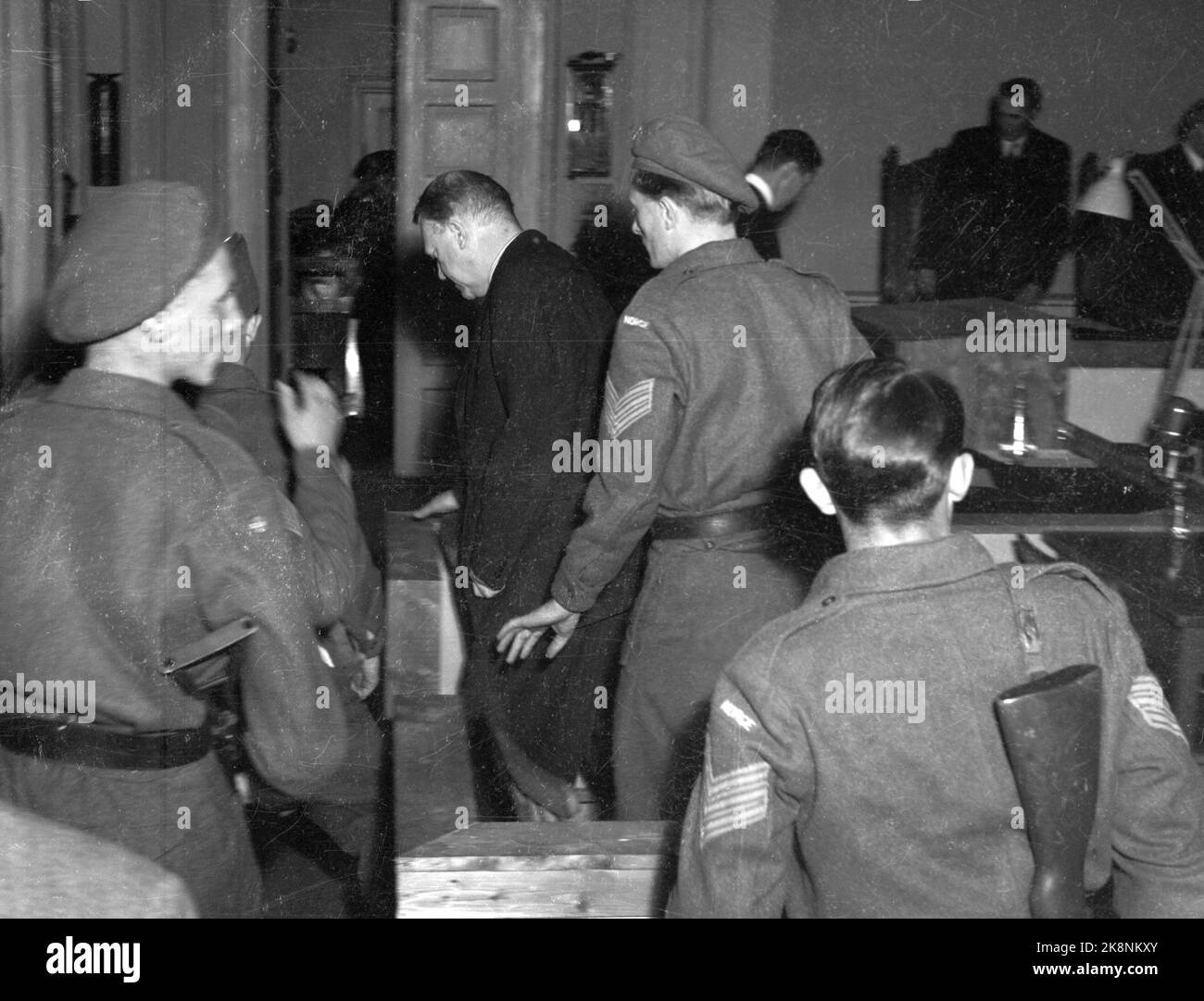 Oslo 19450910. The Landssvik case against Vidkun Quisling in ...