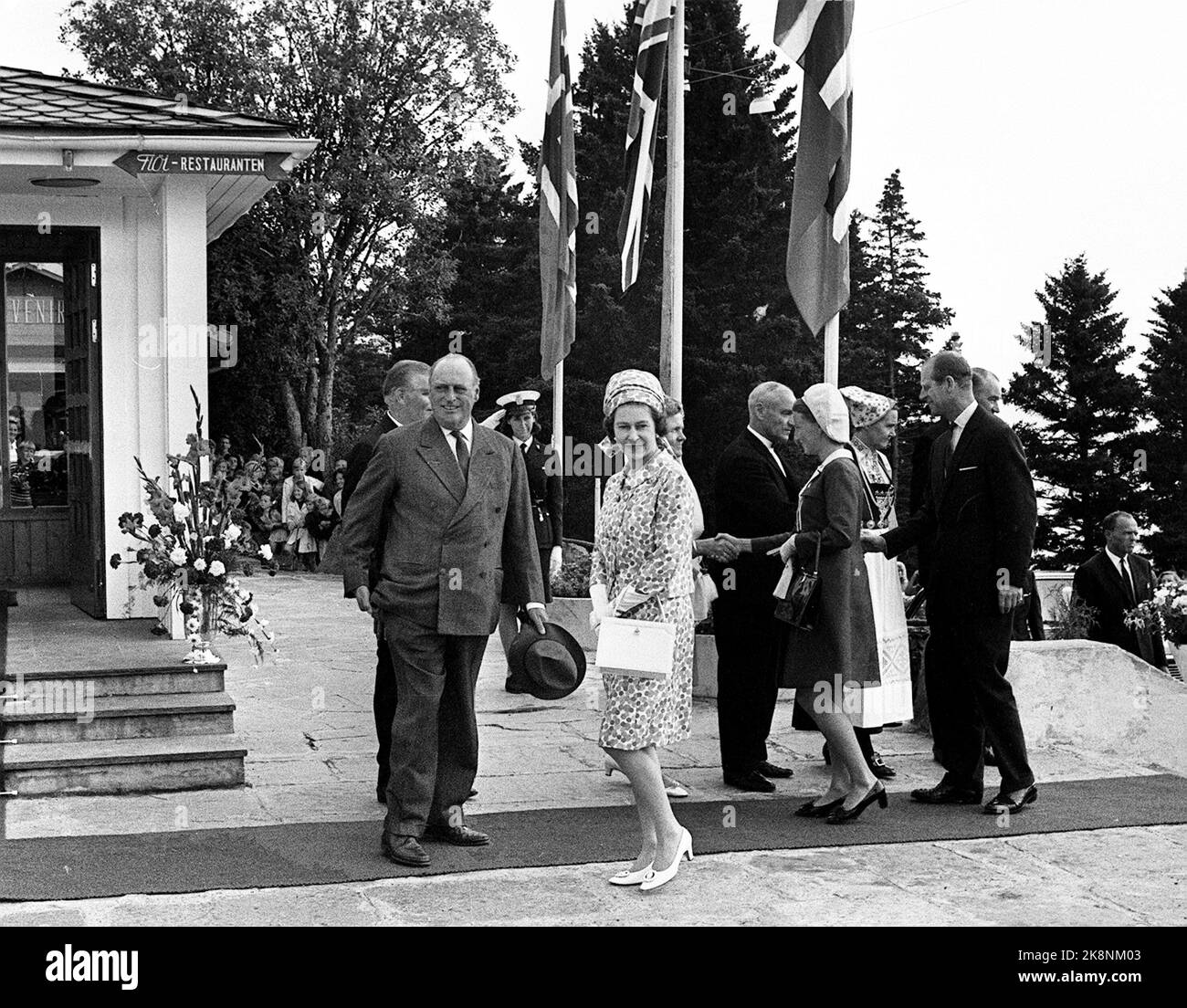 View from crown prince Black and White Stock Photos & Images - Alamy