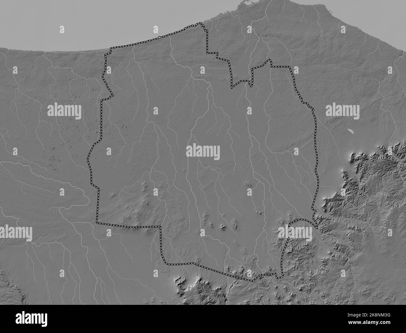 Outline map of al jifarah hi-res stock photography and images - Alamy