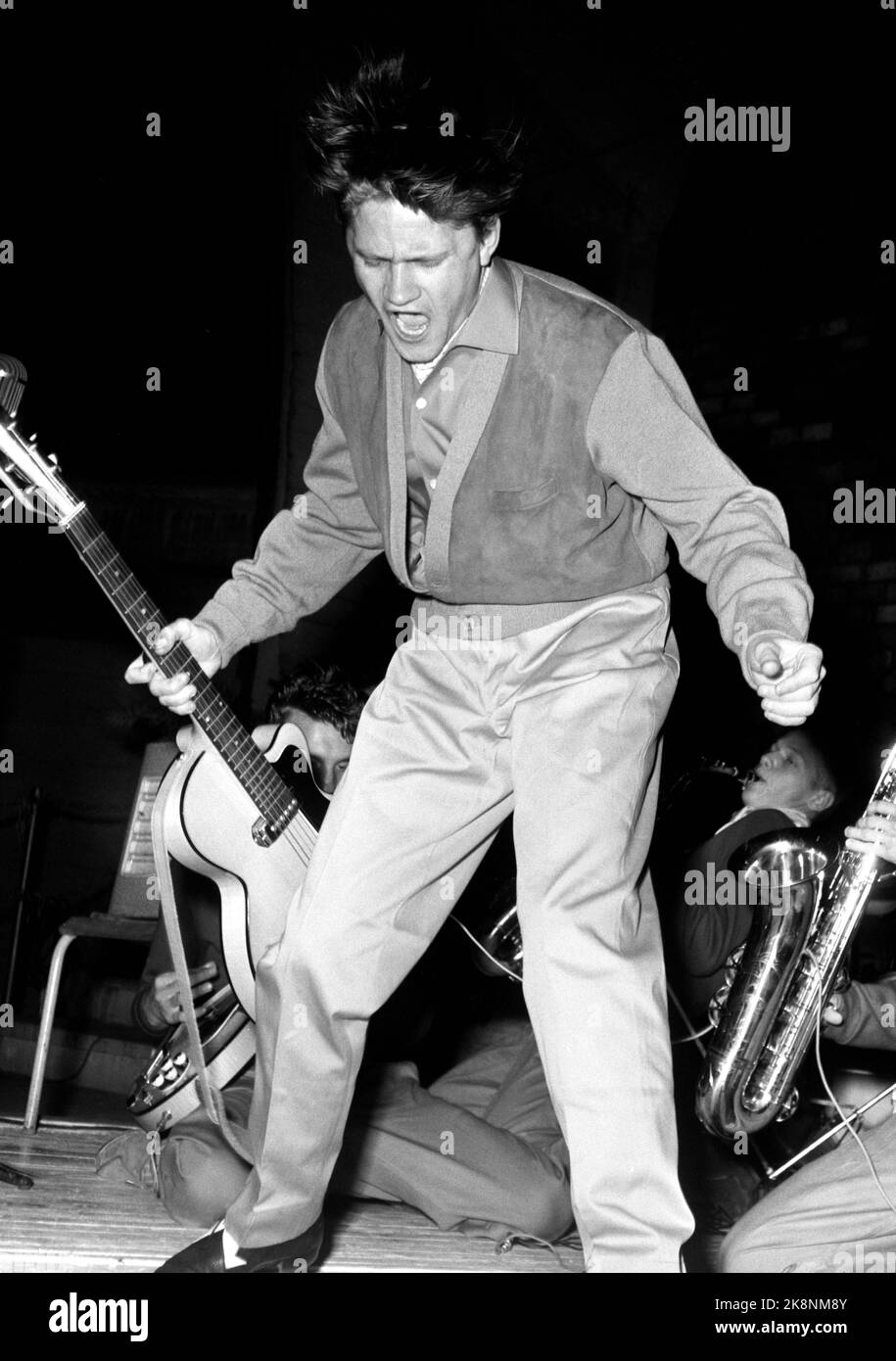 Oslo 19580820. Nordic championship in rock at Jordal Amfi. Scandinavian ...