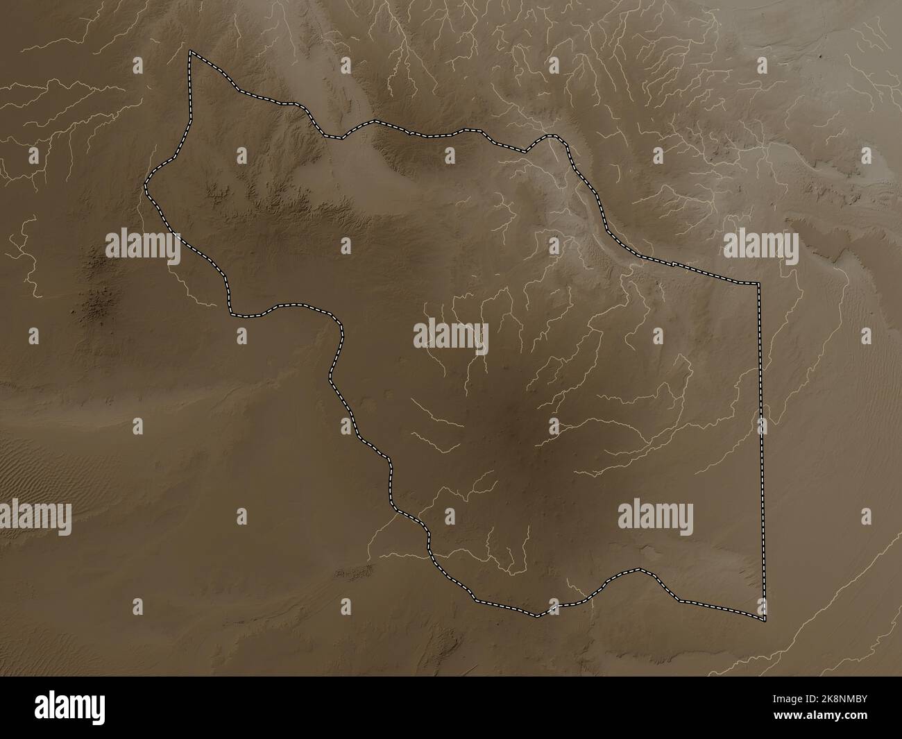 Al jufrah outline map hi-res stock photography and images - Alamy