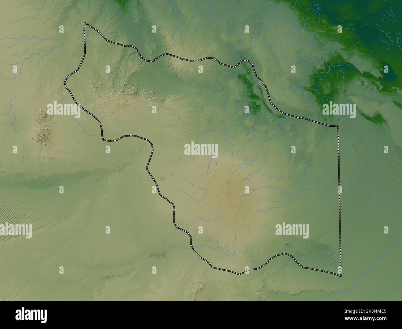 Al jufrah outline map hi-res stock photography and images - Alamy