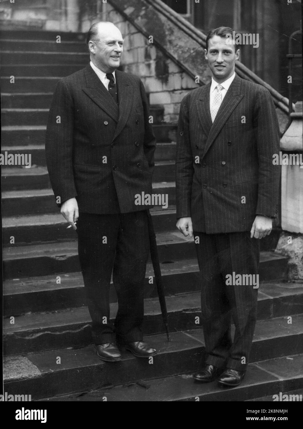 England 19601030 crown prince harald hi-res stock photography and ...