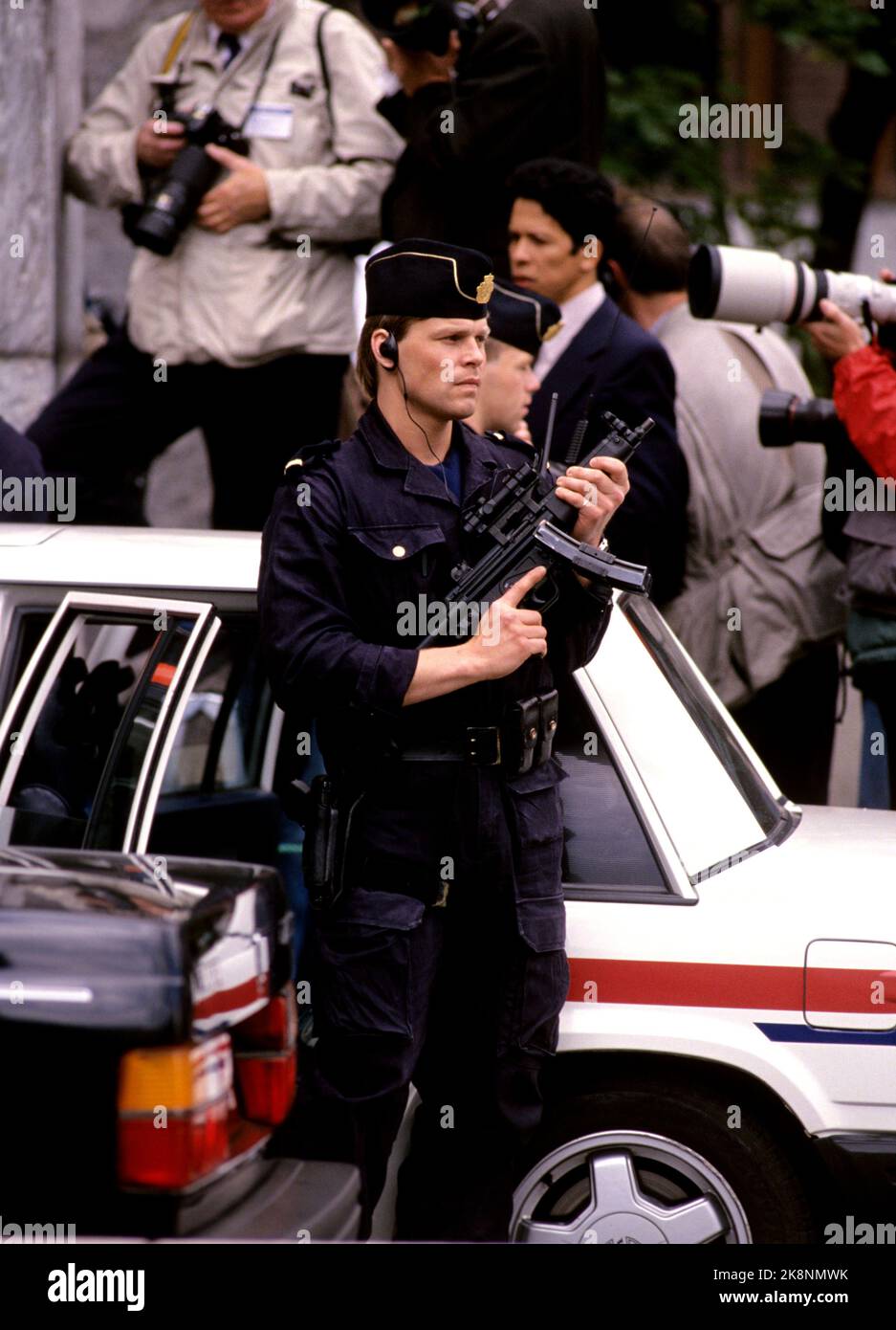 Oslo 19910605 The Nobel Peace Prize was awarded in 1990 President ...