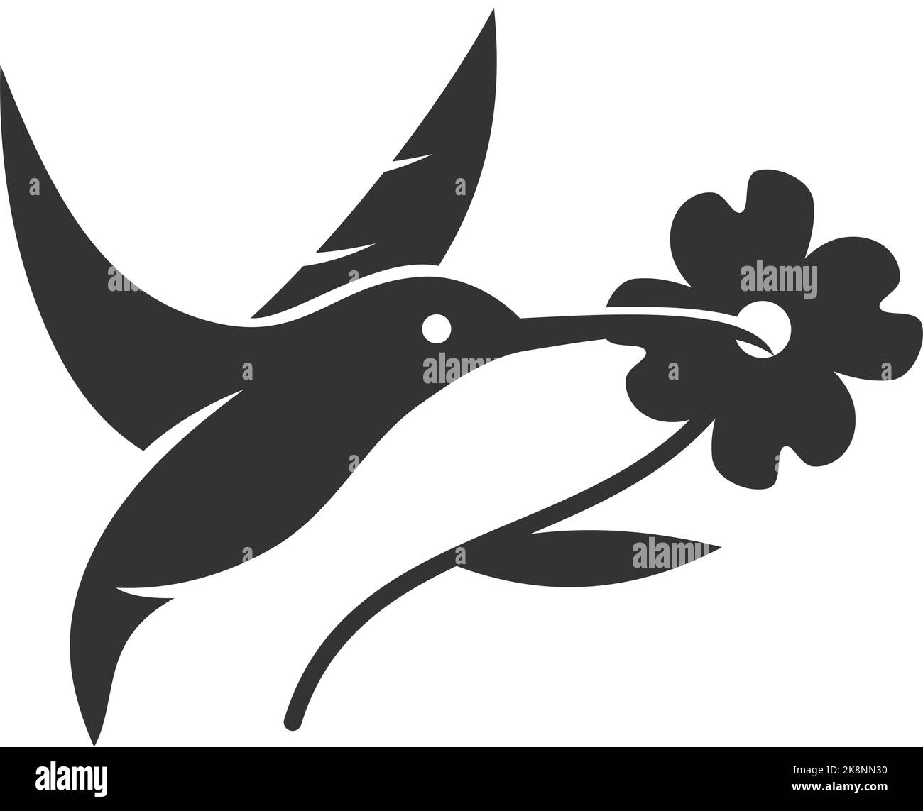 hummingbird bird logo icon abstract vector illustration Brand Identity ...