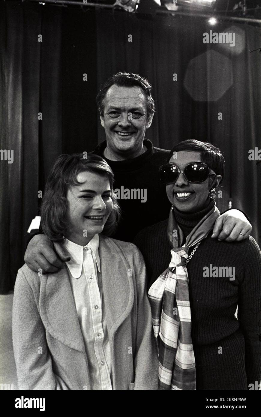 Oslo19721221 Josephine Baker is among the performers in TV's New Year's ...