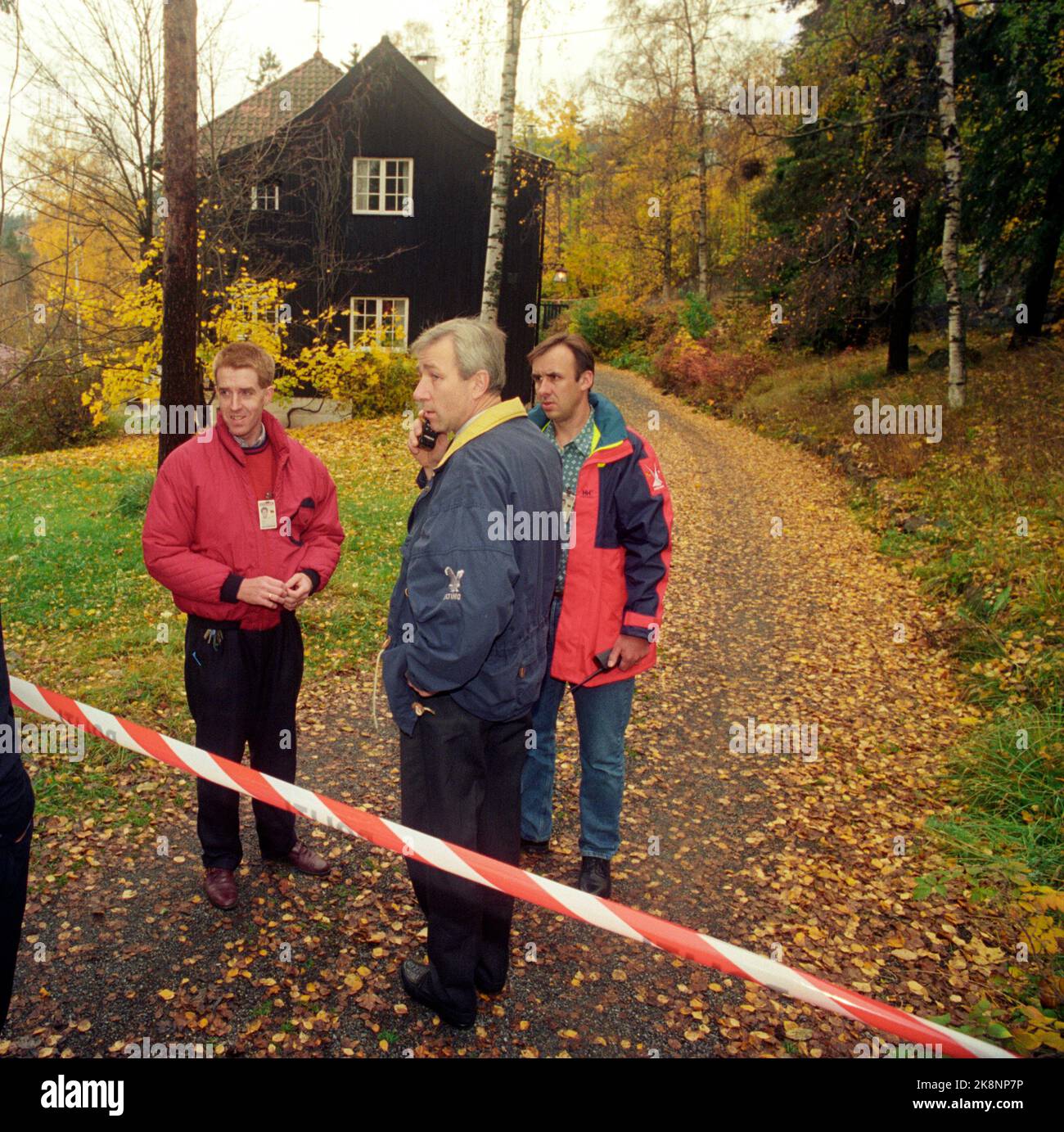 Oslo 19931011. Publishing manager William Nygaard was shot and ...