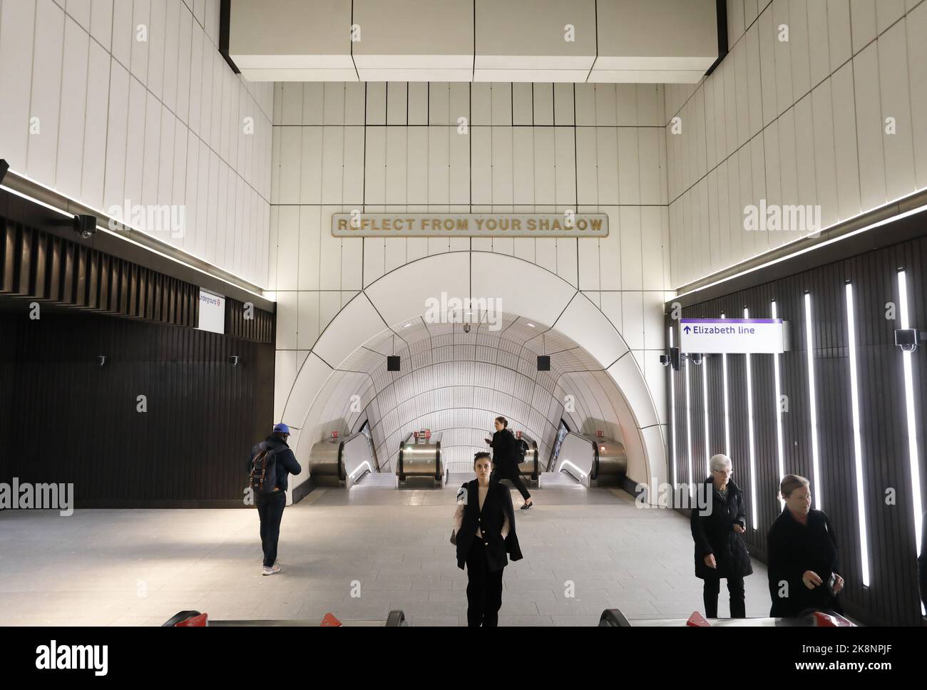 The Elizabeth line's Bond Street station, finally open, 5 months after ...