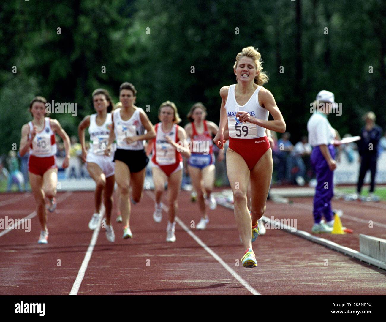 199106 athletics hi-res stock photography and images - Alamy