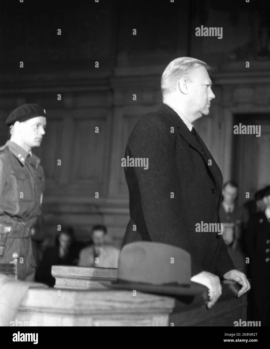 Oslo 19450526. The Landssvik case against Vidkun Quisling, which ...