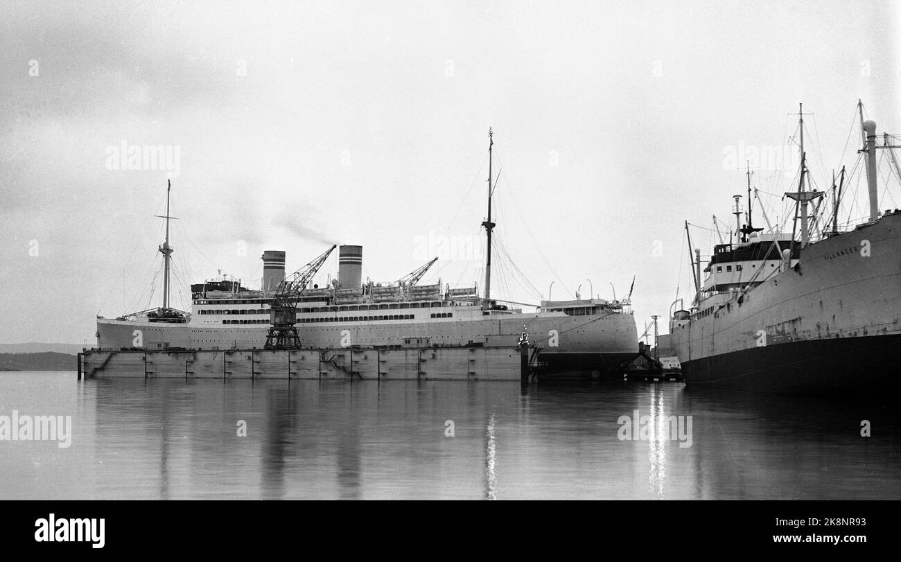 Ntb ntb shipyard ship accidents passenger vessel hi-res stock ...