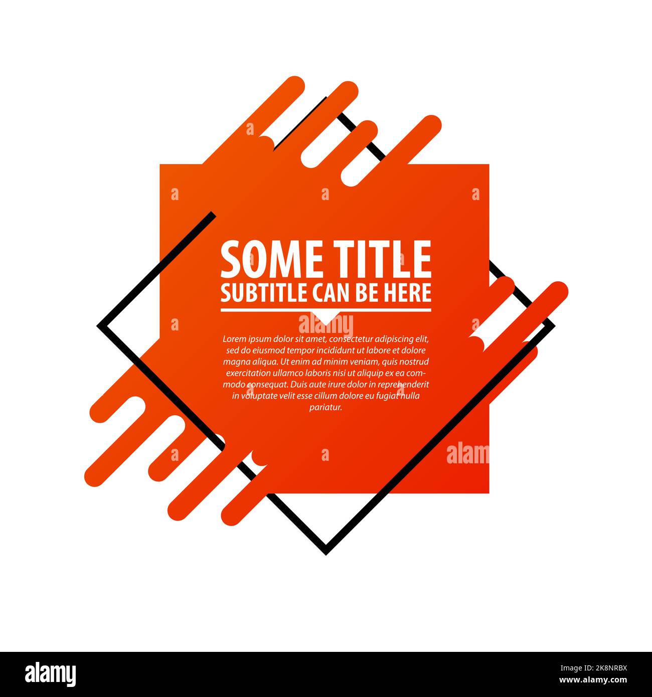 Infographic design square on the white background. Vector illustration ...