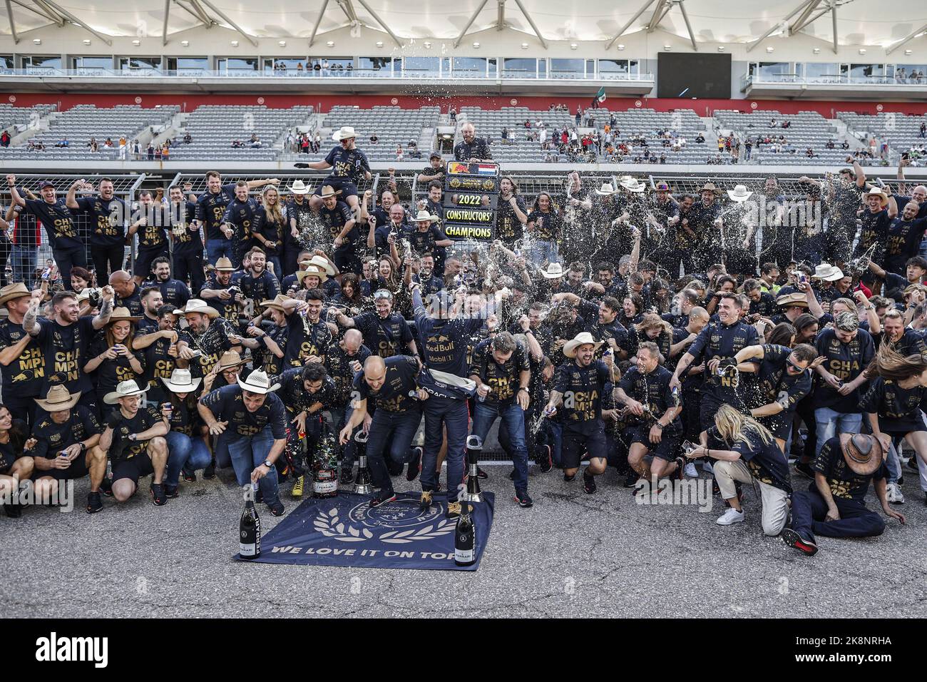 2022 Constructor Champions celebrations victory VERSTAPPEN Max (ned ...