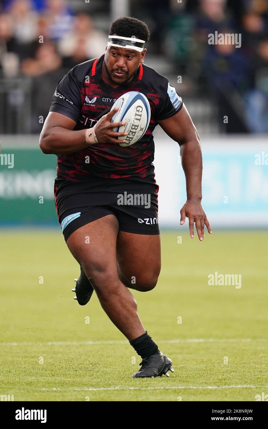 Saracens' Eroni Mawi during the Gallagher Premiership match at StoneX ...