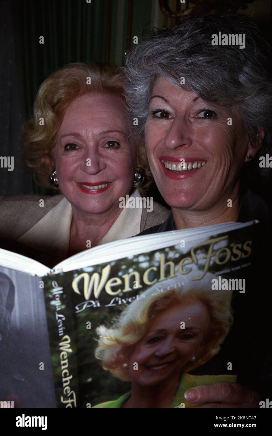 Wenche foss on the stage of life hi-res stock photography and images ...