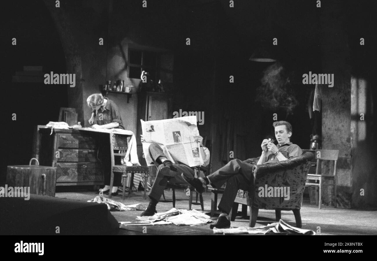 Oslo 19580906. The National Theater opens the season with "See you in ...