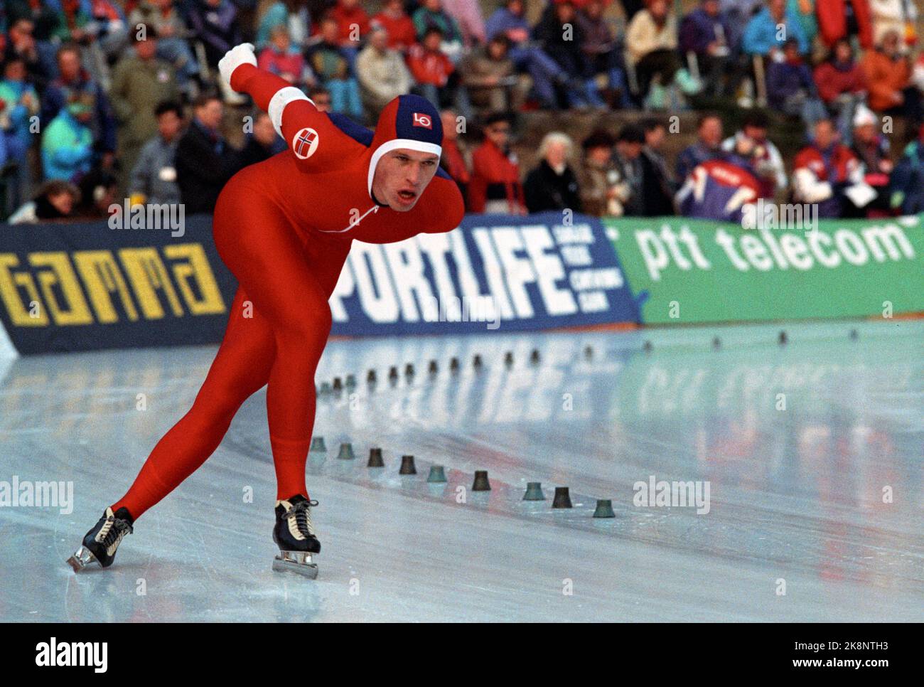 Yugoslavia, Sarajevo, 1991. European Championship skates. Here Johann ...