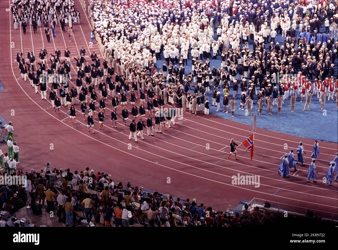 Ntb ntb overview olympics opening ceremonies flag team images hi-res stock photography and ...