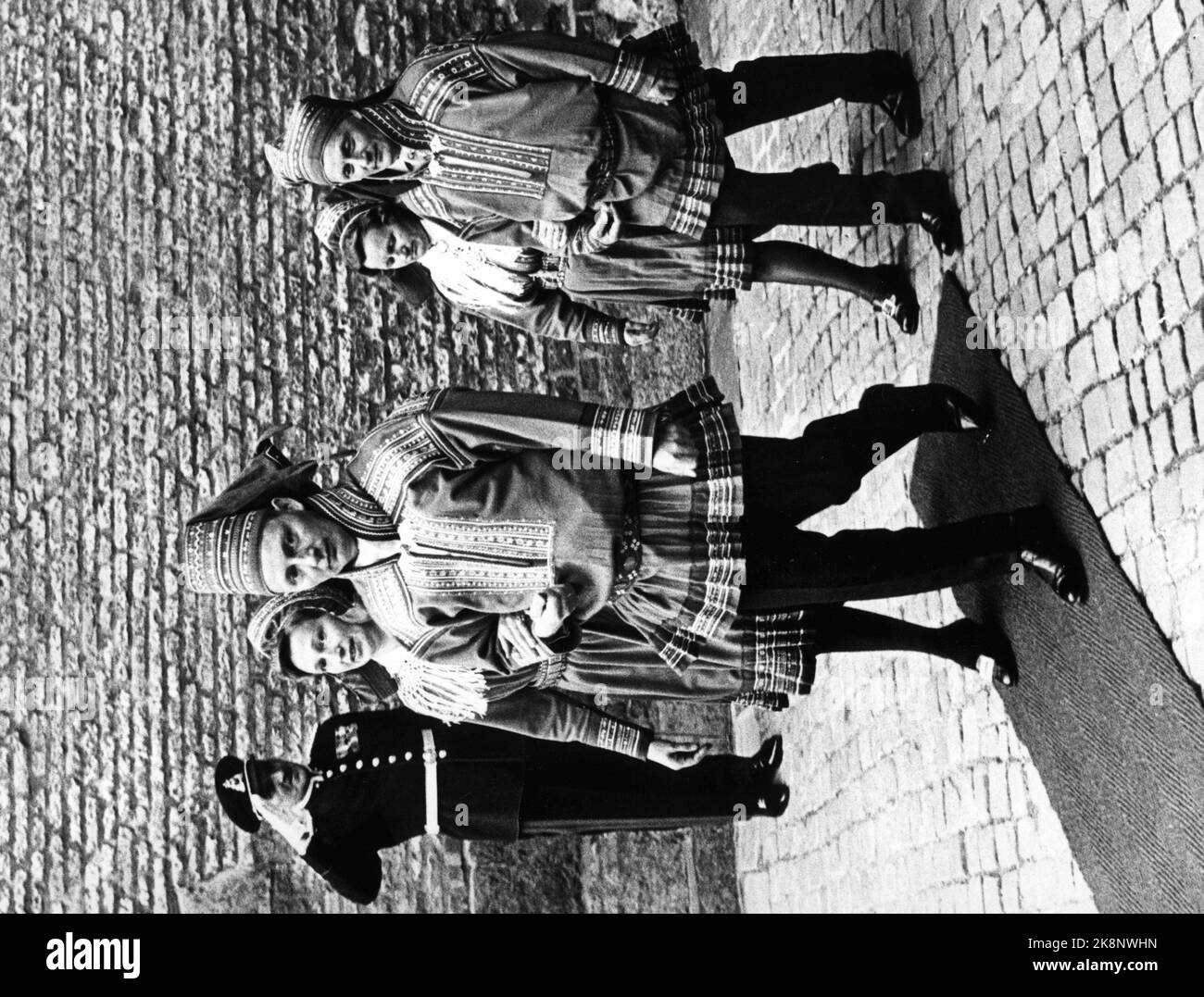 Oslo 1968 sonja haraldsen and crown prince harald Black and White Stock ...