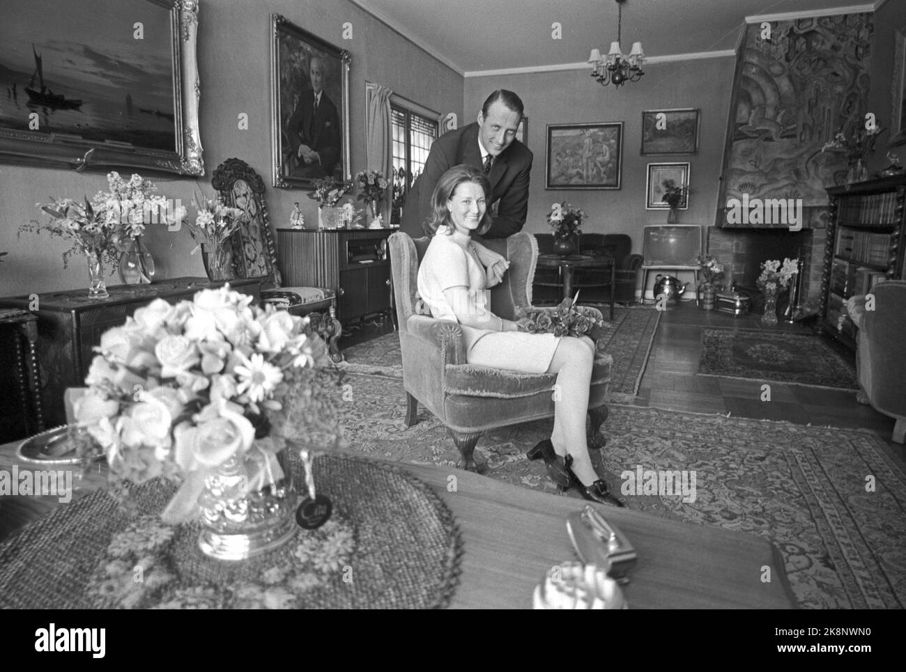 Oslo 1968 Sonja Haraldsen and Crown Prince Harald in Sonja Haraldsen's ...