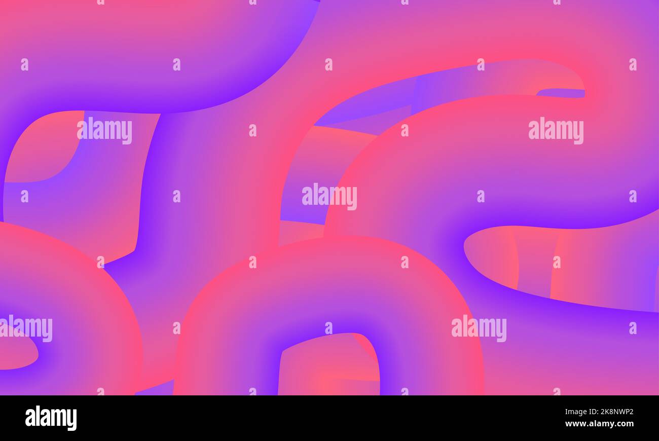 Abstract red and blue curve lines for a background Stock Photo - Alamy