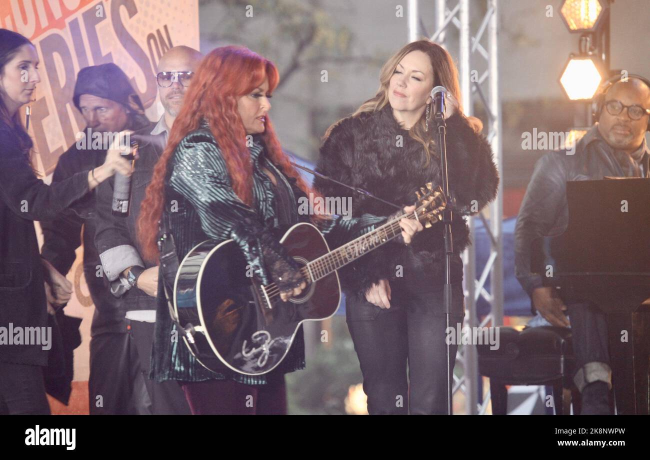 New York, USA. 24th Oct, 2022. (NEW) Wynonna Judd performs live at NBC ...